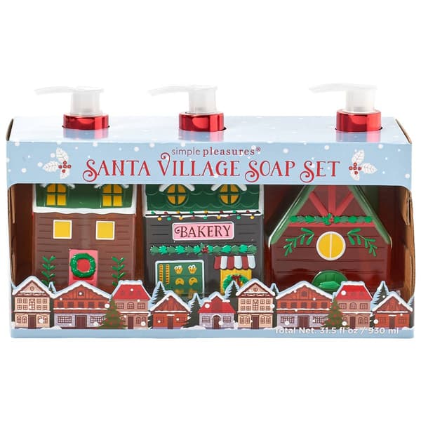 Simple Pleasures® Santa Village Soap Set - Boscov's