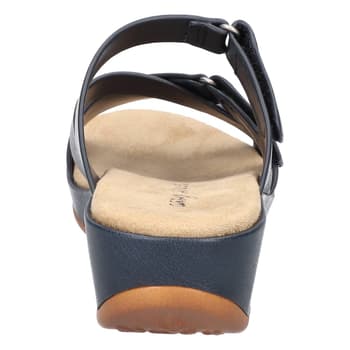 Womens Easy Street Koda Wedge Slide Sandals - Boscov's