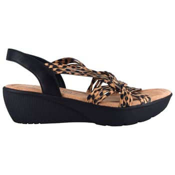 Womens Impo Esselyn Stretch Strappy Cheetah Sandals - Boscov's