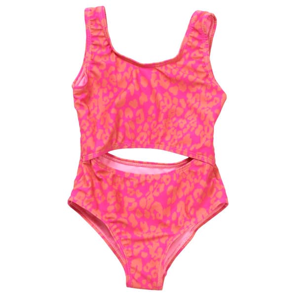 Girls (4-6x) Limited Too Cheetah One Piece Swimsuit - Boscov's
