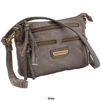 Stone Mountain Double Washed Paisley Embossed 4 Bagger Crossbody - Boscov's