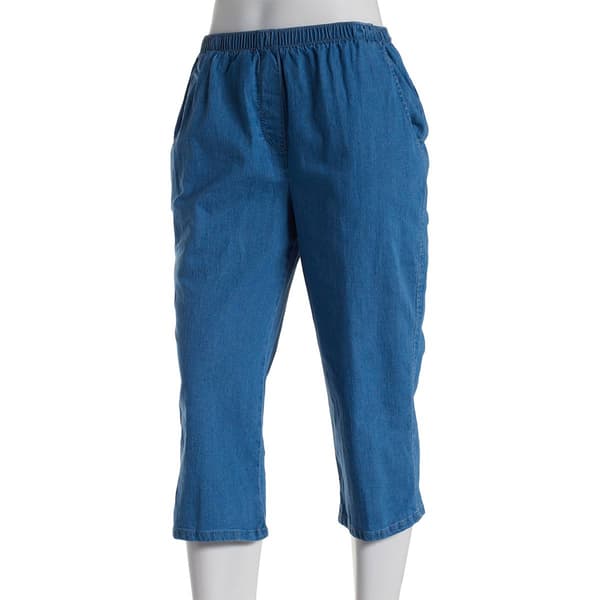 Petite Components 18.5in. Denim Capri Pants - Boscov's