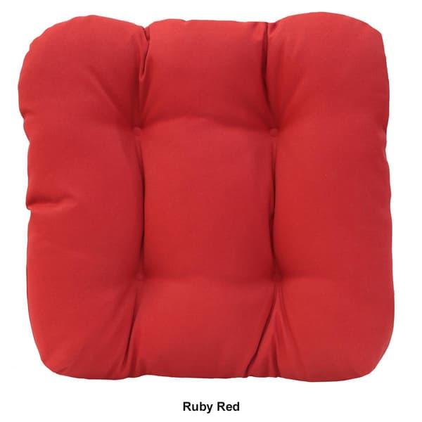 Commonwealth™ Solid Reversible Outdoor Chair Cushion - Boscov's