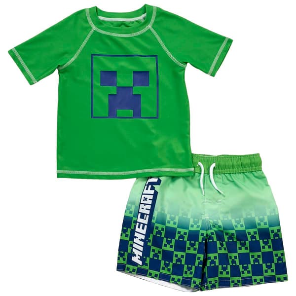 Boys (4-7) Minecraft Swim Set - Boscov's