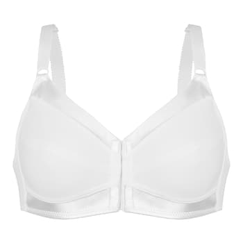 Womens Bestform Wireless Cotton Bra with Front Closure 5006770 - Boscov's