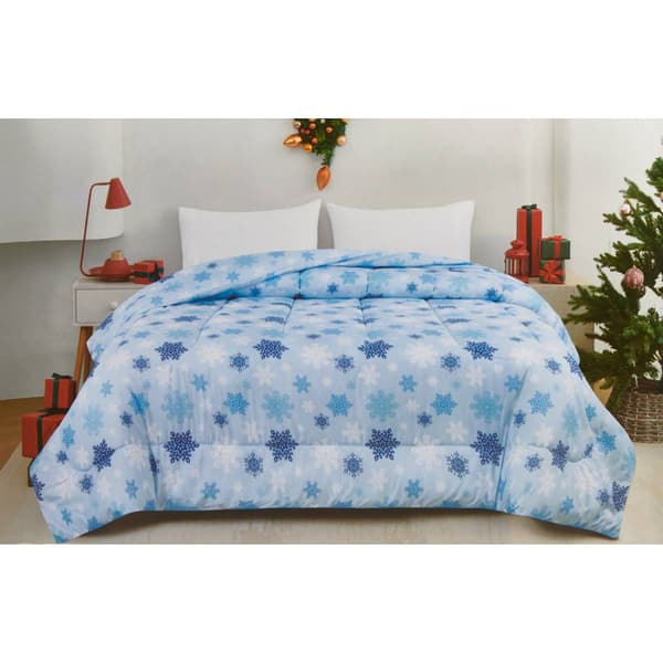Ashley Cooper™ Snowflake Sparkle Down Alternative Comforter - Boscov's