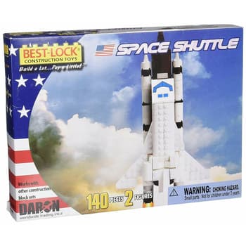 Best-Lock Construction Toys Space Shuttle - Boscov's
