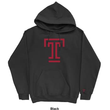Mens Temple University Big Mascot Hoodie - Boscov's