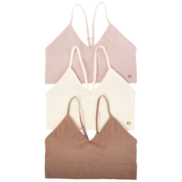 Womens Danskin 3pk. Seamless Braid Texture Bra DS5180-3PKJ1 - Boscov's