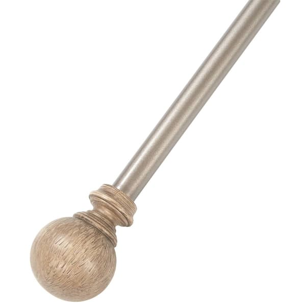 Kenney Pearson 5/8in. Decorative Rounded Beech Wood Ball Rod Set - Boscov's