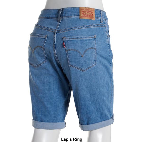 Womens Levi’s Classic Denim Bermuda Shorts - Lapis Ring - Boscov's
