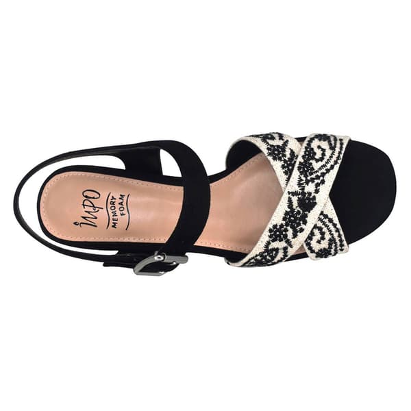 Womens Impo Ozella II Embroidered Memory Foam Platform Sandals - Boscov's