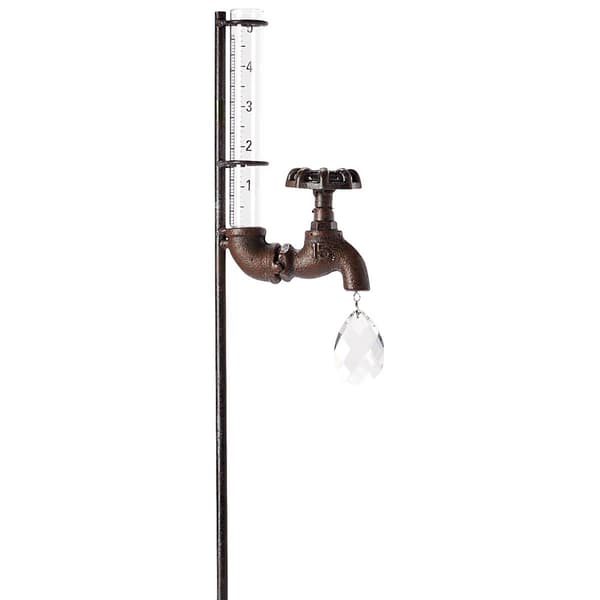 Echo Valley Faucet Rain Gauge w/ Jewel Drip - Boscov's