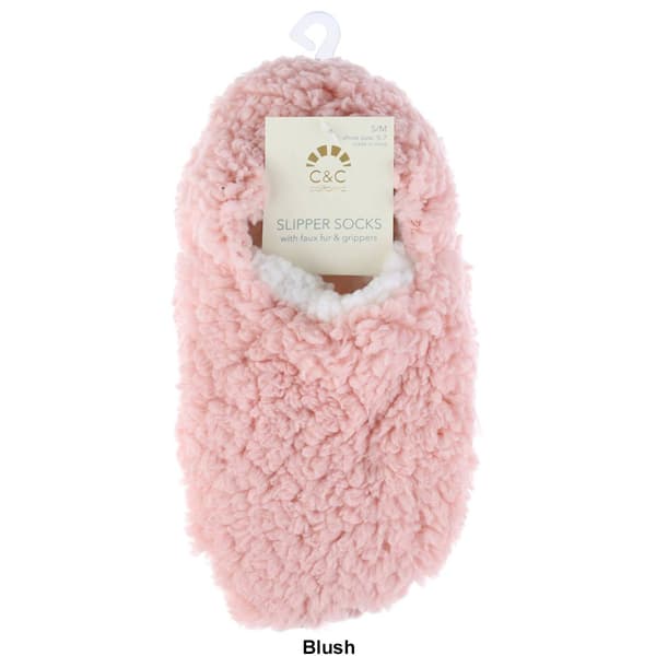 Womens Capelli New York Berber High Cut Pull On Sock Slippers - Boscov's