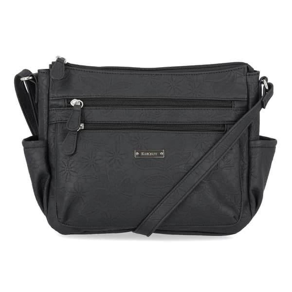 Koltov Naomi Large Crossbody - Black Floral - Boscov's