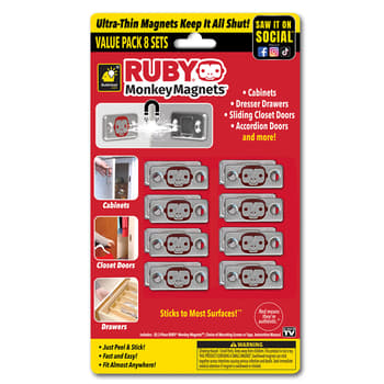 As Seen On TV Ruby Monkey Magnets - Boscov's