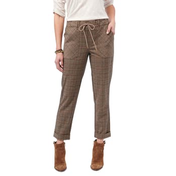 Womens Democracy ”Ab”leisure Hi Rise Utility Roll Cuff Tie Pants - Boscov's