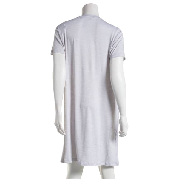 Plus Size René Rofé Short Sleeve Heart Bloom Nightshirt - Boscov's