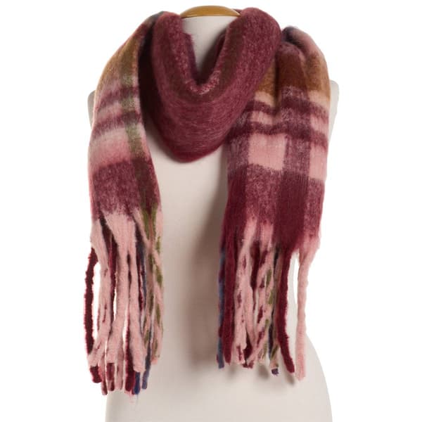 Womens Steve Madden Lofty Plaid Scarf - Boscov's