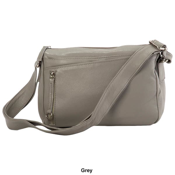 Great American Leatherworks Tuscany Triple Entry Crossbody - Boscov's