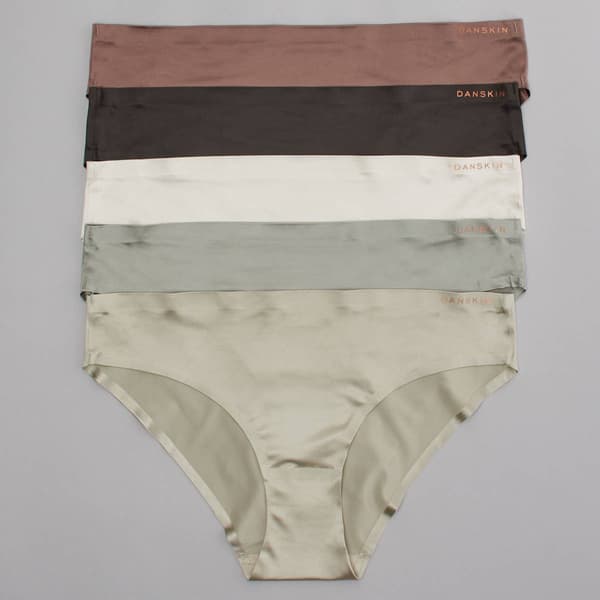 Womens Danskin 5pk. Bonded Shiny Micro Bikini Panties DS4390-5PKA ...