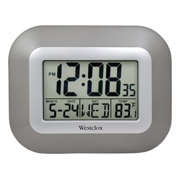 Westclox Digital LCD Wall Clock - Boscov's