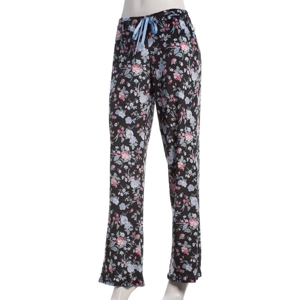 Womens Jessica Simpson Roses Velour Pajama Pants - Boscov's