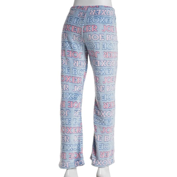 Juniors Joe Boxer Logo Jacquard Plush Pajama Pants - Boscov's