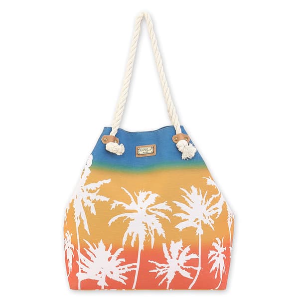 Caribbean Joe Canvas Palm Gap Tote - Boscov's