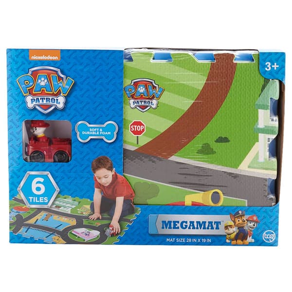 Nickelodeon 6pc. Paw Patrol Tile Mega Mat - Boscov's