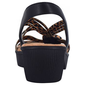 Womens Impo Esselyn Stretch Strappy Cheetah Sandals - Boscov's
