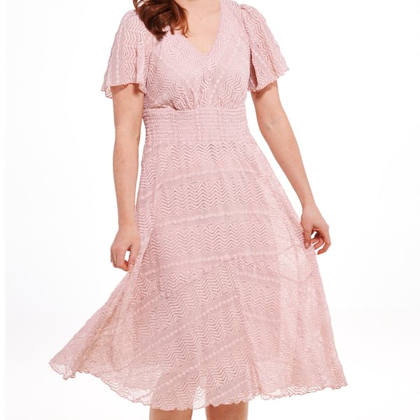 Womens Rabbit Rabbit Rabbit Lace Fit & Flare Dress - Boscov's