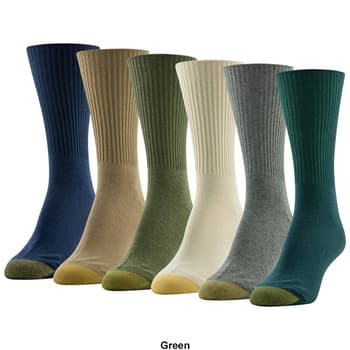Womens Gold Toe 6pk. Turn Cuff Midi Crew Socks - Boscov's