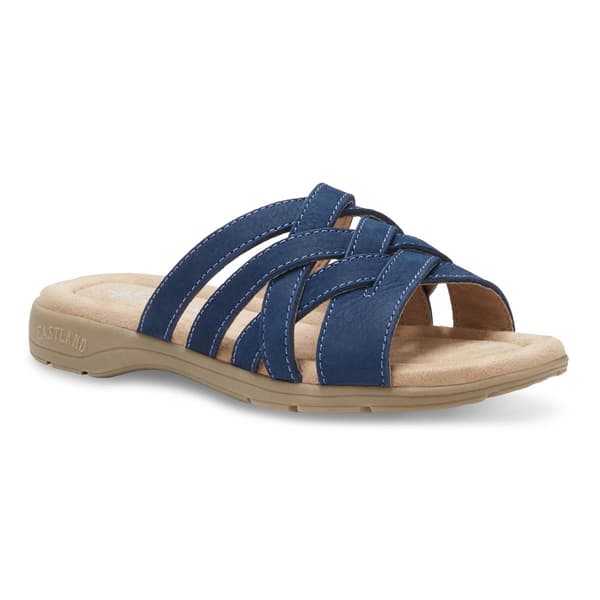 Womens Eastland Hazel Nubuck Strappy Slide Sandals - Boscov's