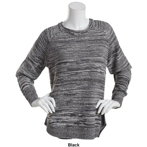 Womens Jason Maxwell Variegated Stitch Sweater - Boscov's