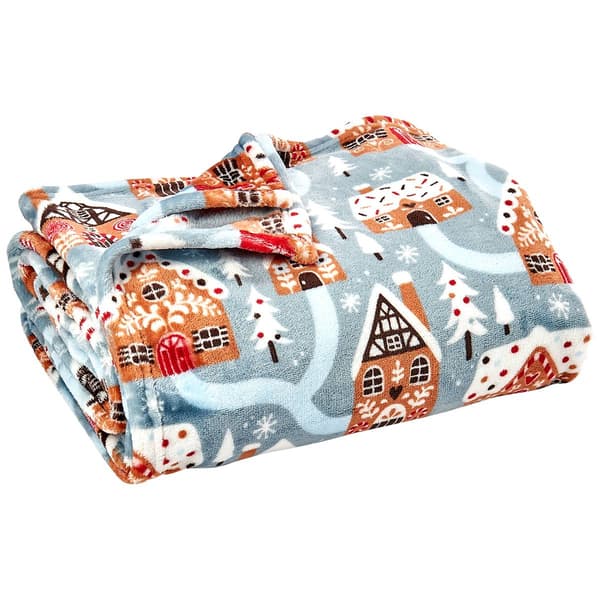 Ashley Cooper™ Cookie Cottage Plush Throw - Boscov's