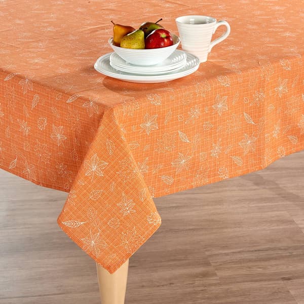 Cottage Classics® Copper Leaves Tablecloth - Boscov's