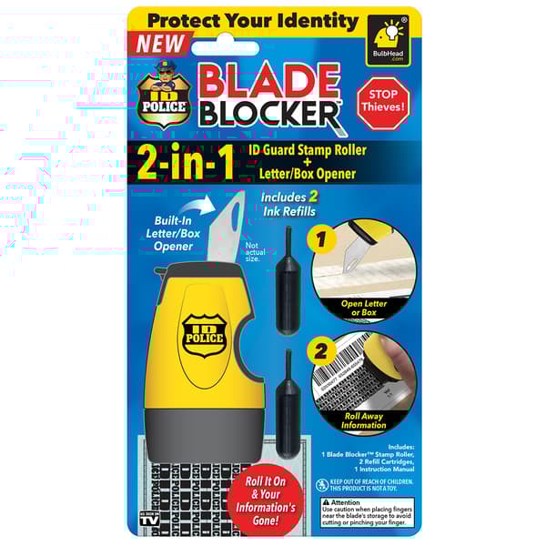 As Seen On TV ID Police Blade Blocker - Boscov's