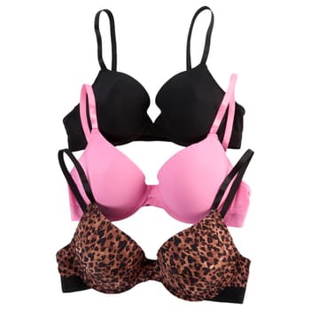 Juniors Juicy Couture 3pk. Push-Up Micro Bras w/Logo JC4002-3PKBA ...