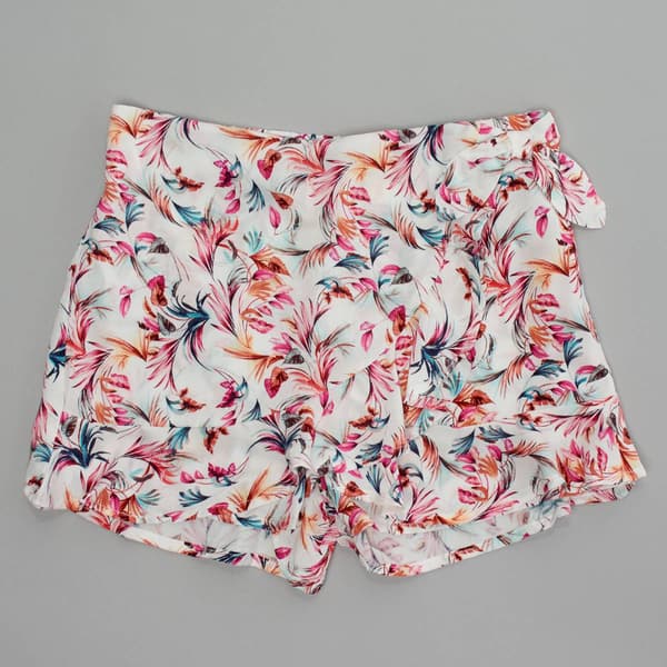 Girls (7-14) 1st Kiss® Tropical Faux Wrap Skort - Boscov's