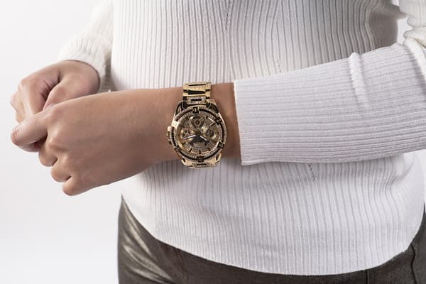Womens Guess Queen Stainless Steel Watch - GW0464L2 - Boscov's