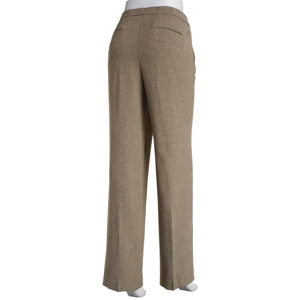 Womens Kasper Solid Trouser Straight Leg Pants - Boscov's
