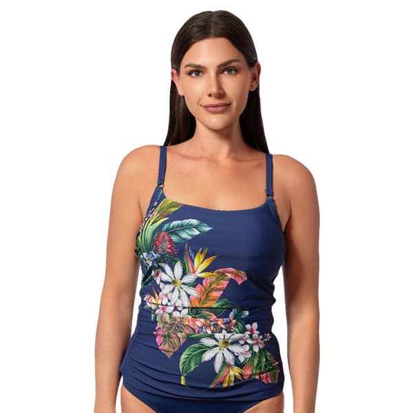 Womens Jantzen Palm Delight Eden Cami Tankini Swim Top - Boscov's