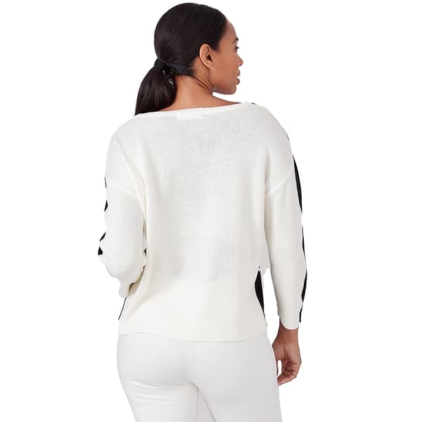 Petite Skye’s The Limit Feel the Sun Color Blocked Sweater - Boscov's