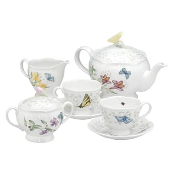 Lenox® Butterfly Meadow™ 9pc. Tea Set - Boscov's