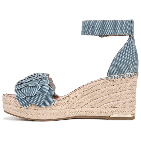 Womens Franco Sarto Clemens Flower Wedge Espadrille Sandals - Boscov's