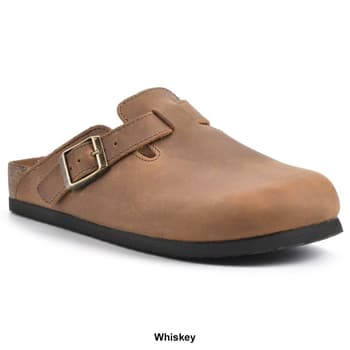 Womens White Mountain Footbeds™ Bari Leather Clogs - Boscov's