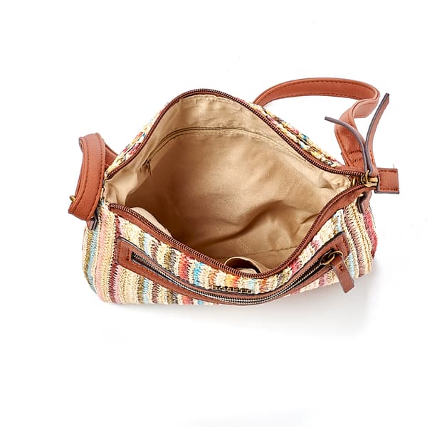 Rosetti® Fedra Straw Minibag - Shell Stripe - Boscov's