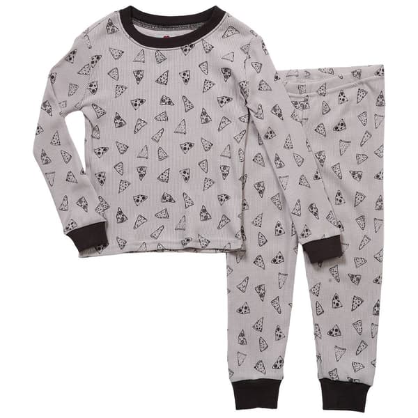 Toddler Boy Mini Hop Pizza Long Sleeve Pajama Set - Boscov's