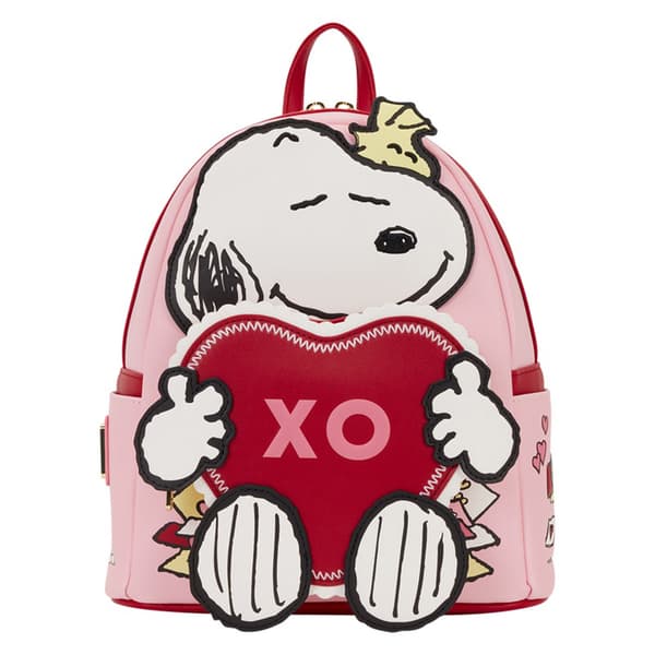 Womens Loungefly Snoopy XO Valentine’s Day Mini Backpack - Boscov's
